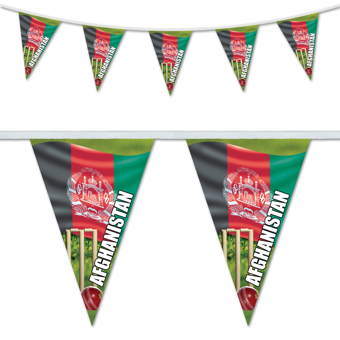 Cricket - Afghanistan Flag Design – BuntingFlags.uk