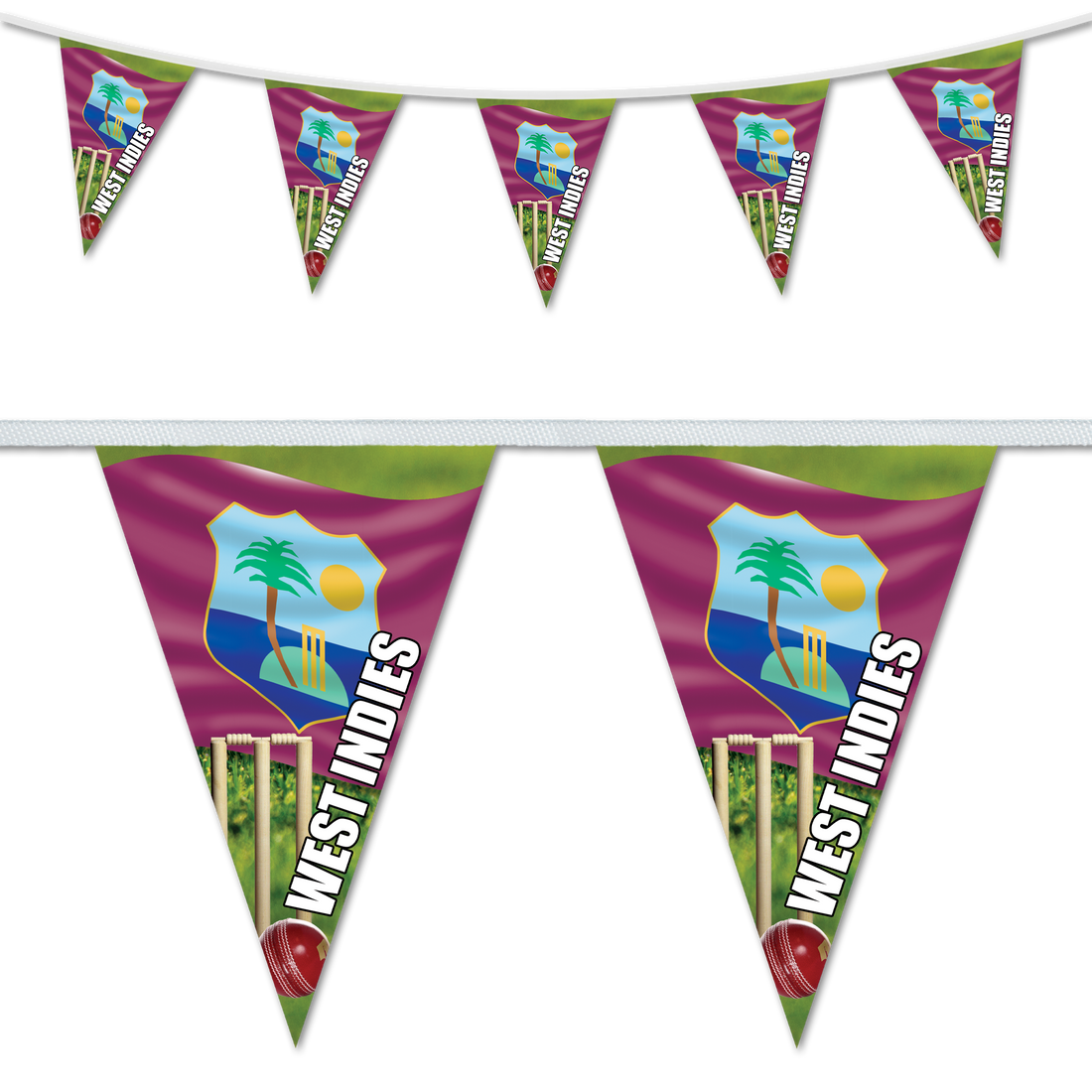 Cricket - West Indies Flag Design – BuntingFlags.uk