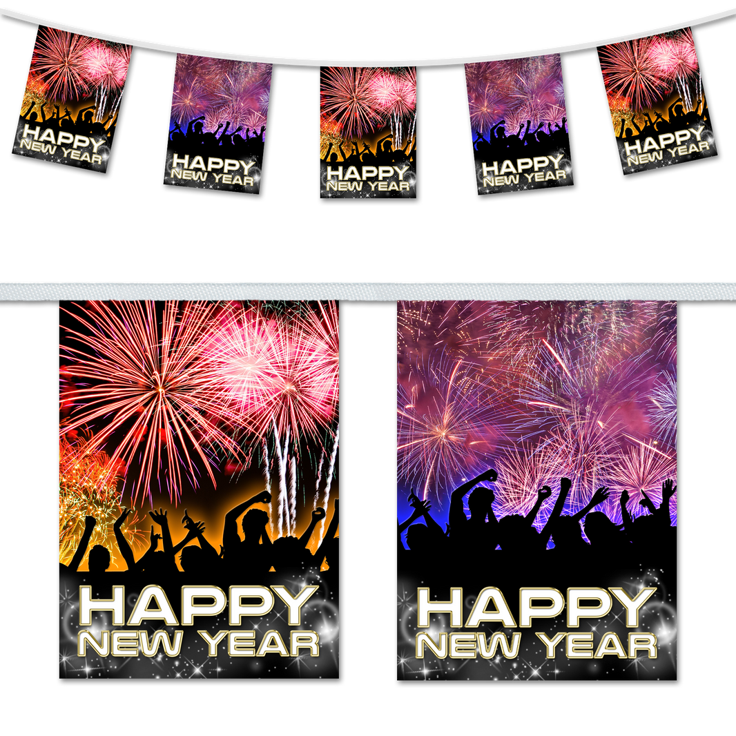 Decorative printed bunting for parties, events and promotions ...