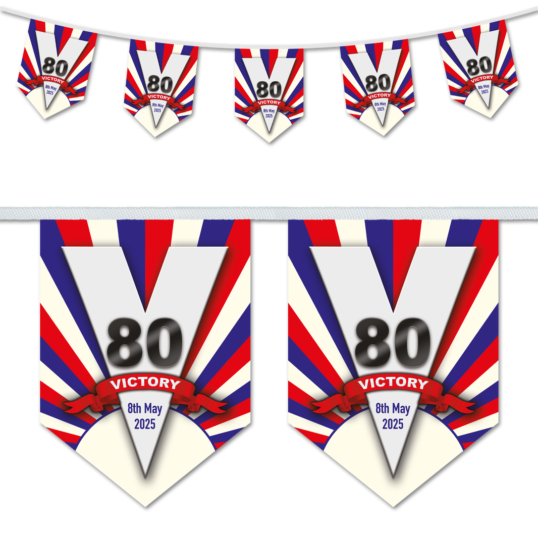 VE Day 80th Anniversary – BuntingFlags.uk