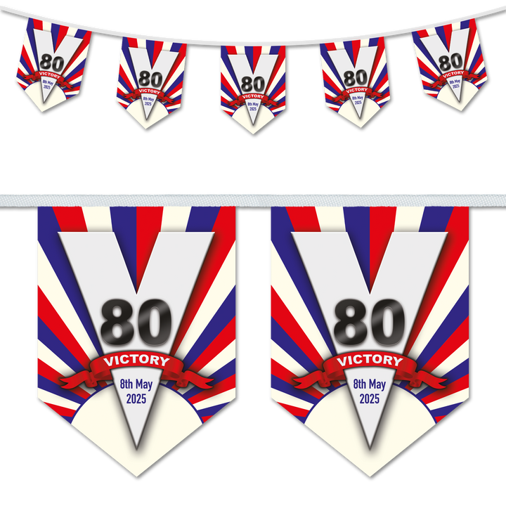 VE Day 80th Anniversary – BuntingFlags.uk