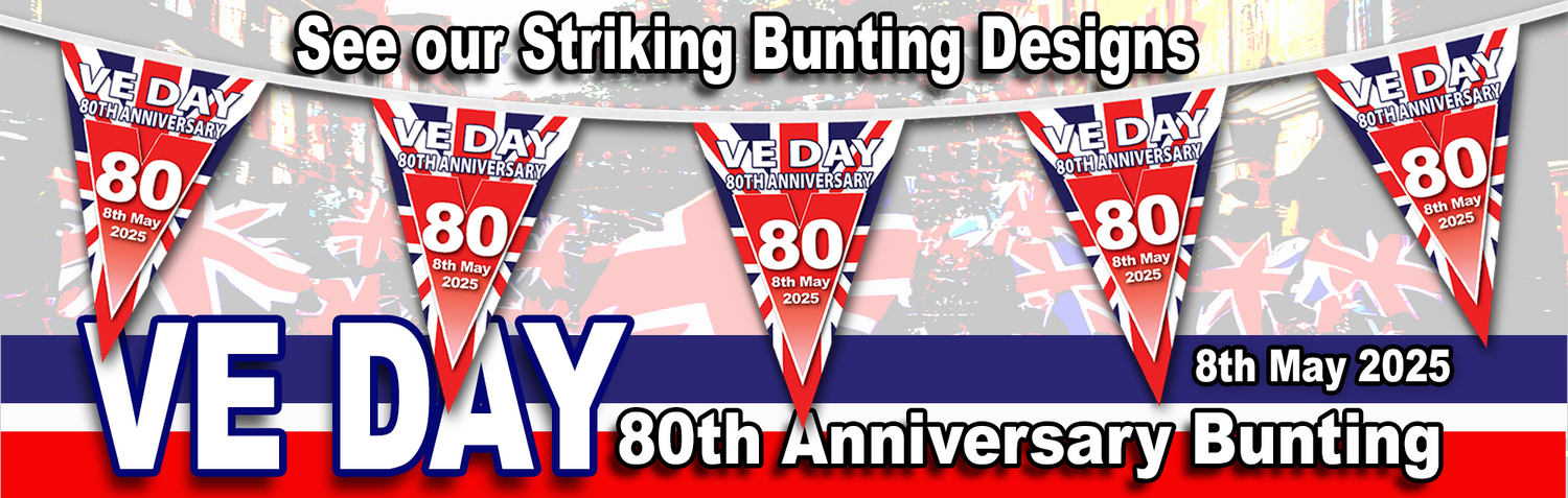 No.1 UK Promotional Bunting manufacturer plus Flags and Point of Sale ...